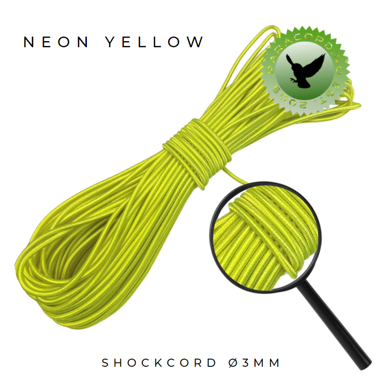 Shockcord Ø3,2 mm - Paracord.no